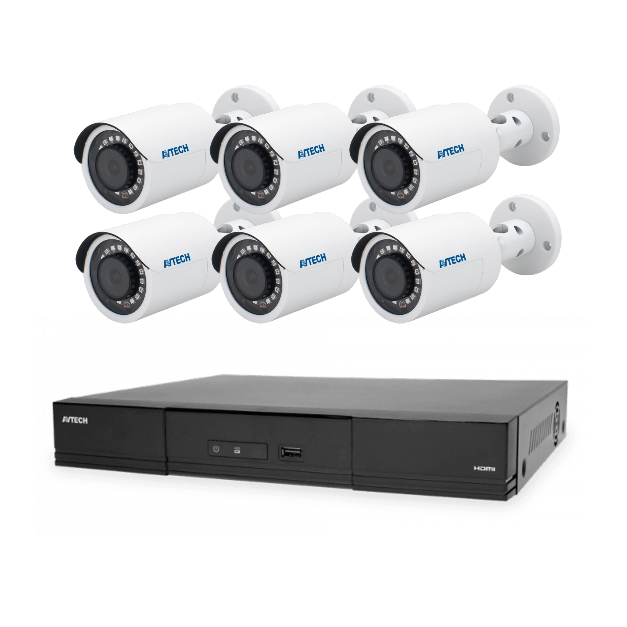 Wired 6 - bullet BASIC surveillance system Full HD+ ...